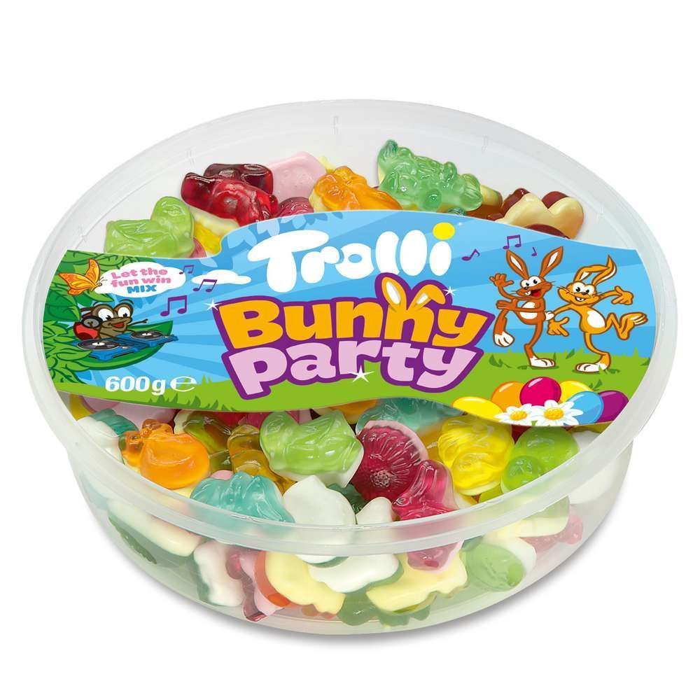 Желейки Trolli 600 г Bunny Party - Смачні Великодні Солодощі з ...
