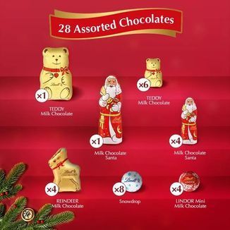 Адвент календар Lindt Teddy 150 г Купити з доставкою в Сито П'яно